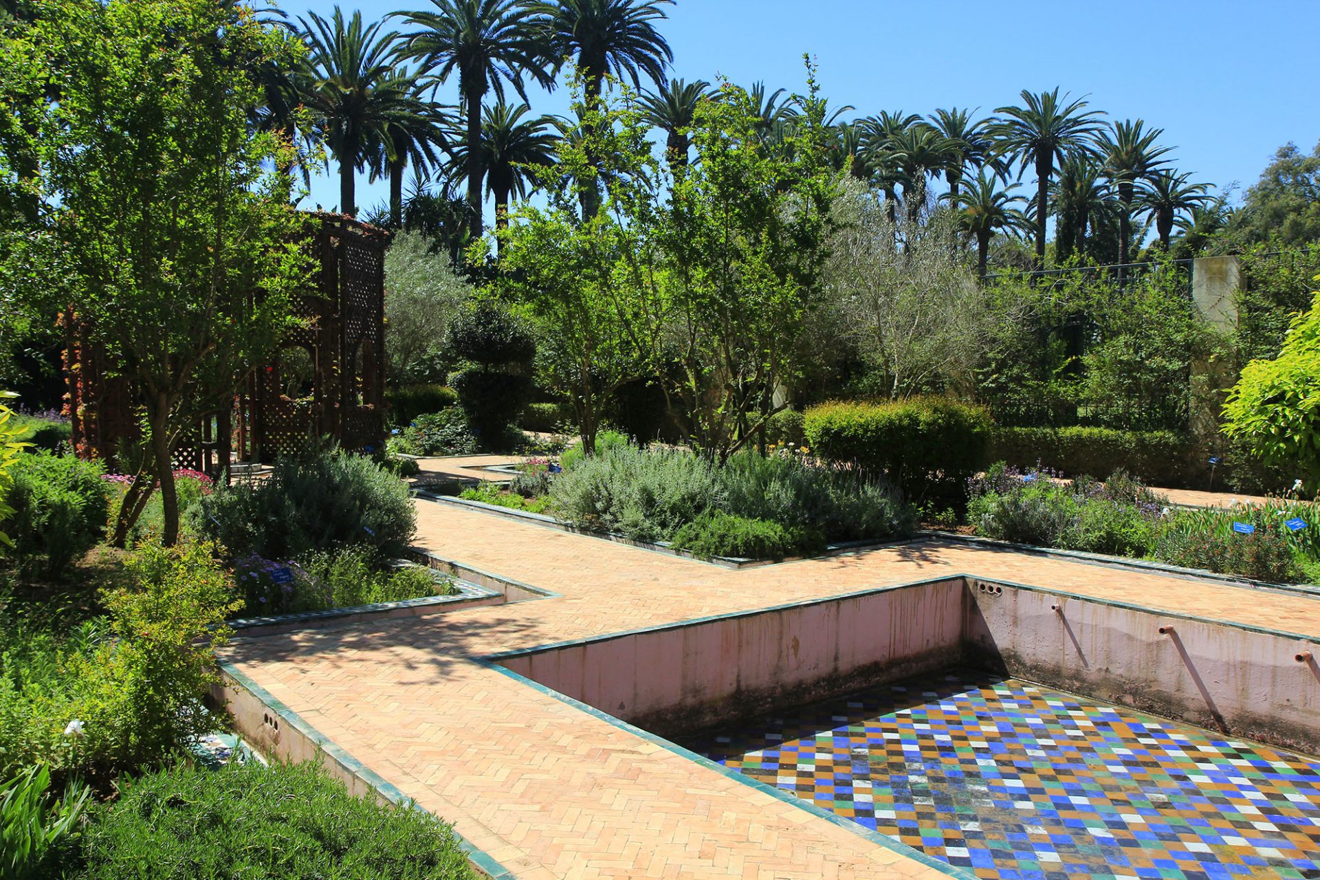 Al-Andalus garden, Rabat, Morocco - Med-O-Med